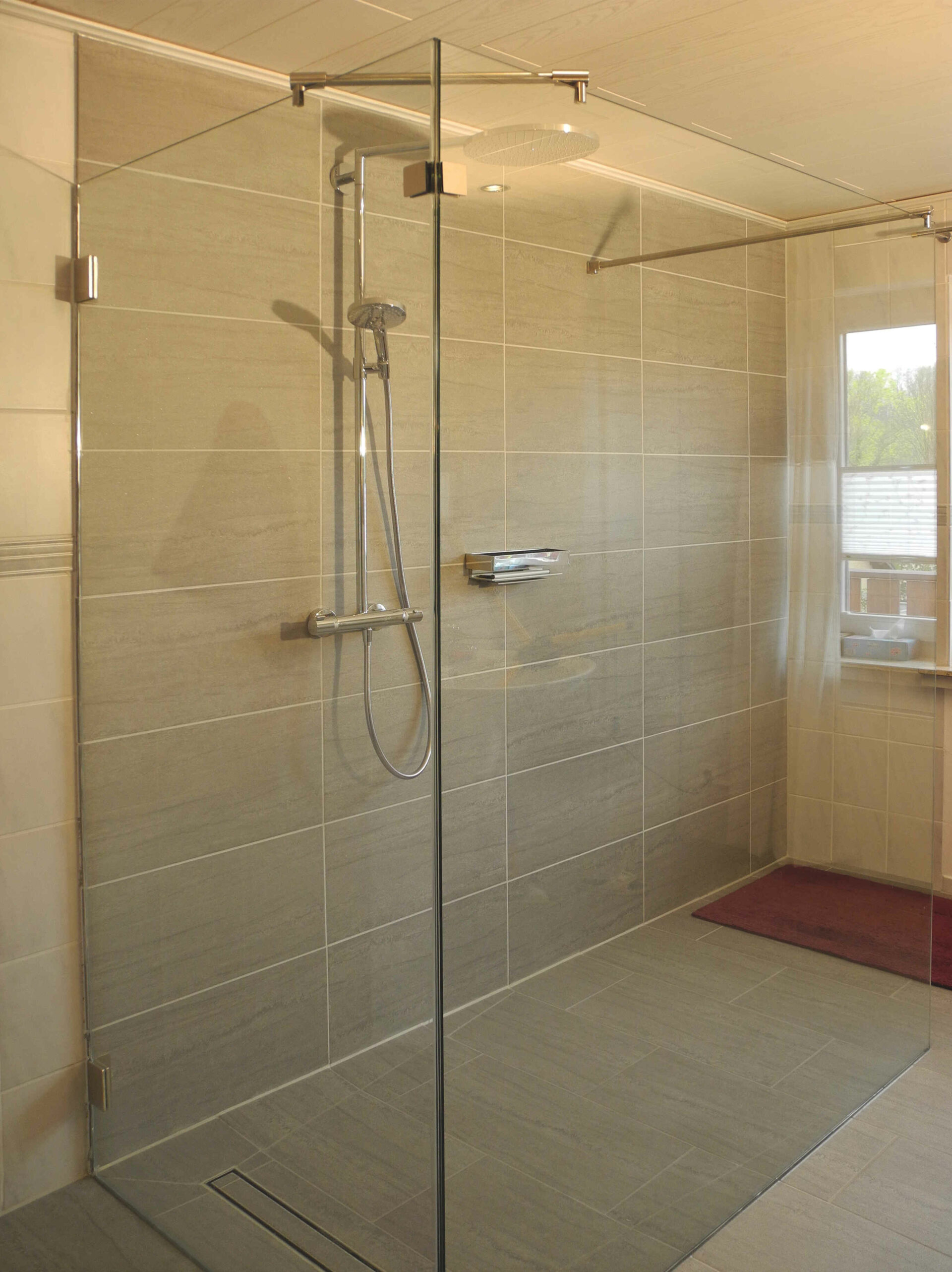 Geflieste Dusche: Kreative Lösungen für Ihre Wohlfühloase