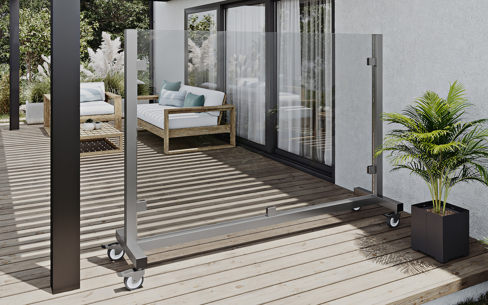Terrassenabgrenzung Zum Rasen